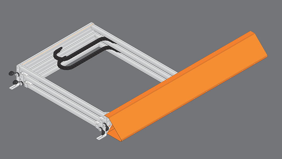 Air Deflector (For Multi-System Spanning): SR1-3SD Model - Orion Designs