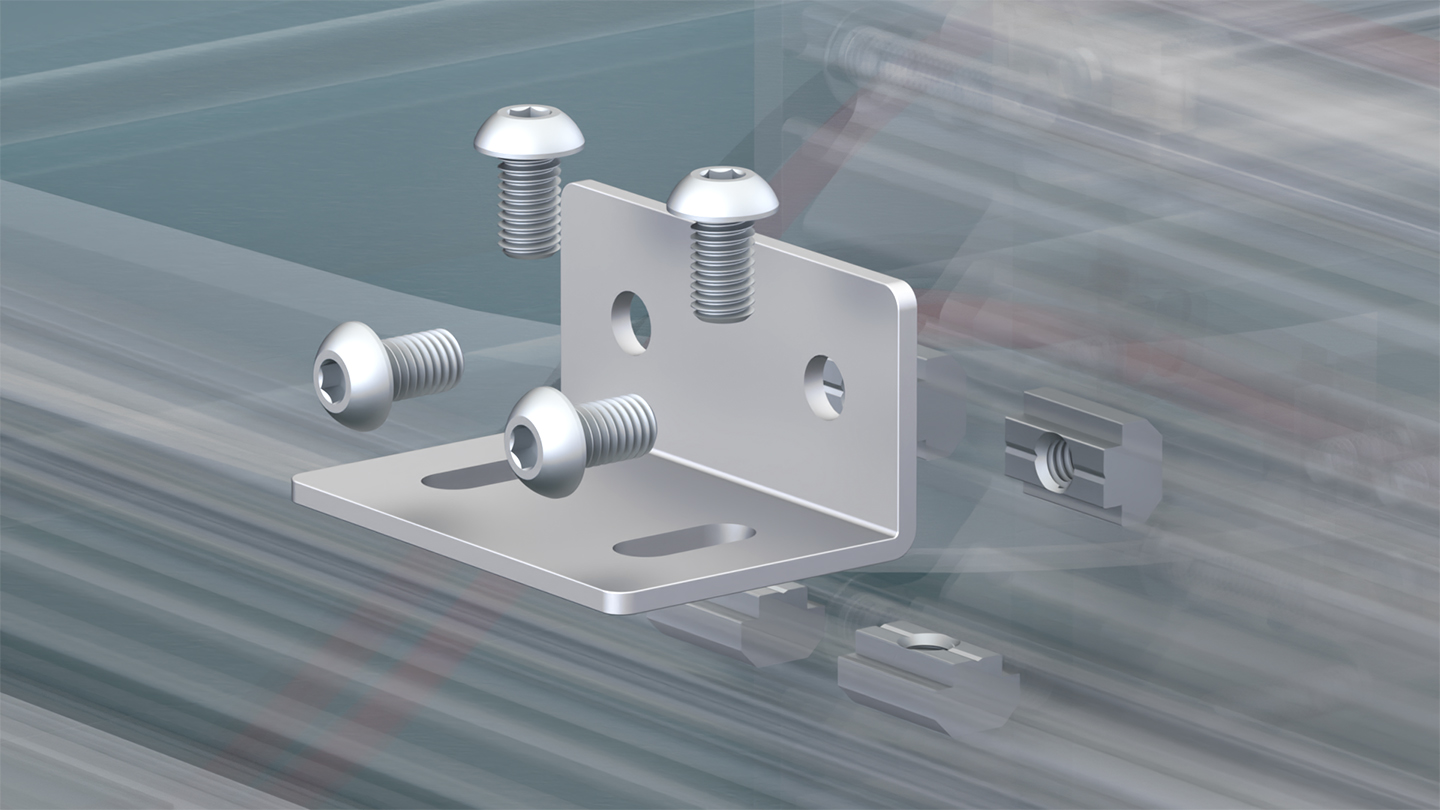 Coupling L-Bracket ASSY: SR1 Series - Orion Designs